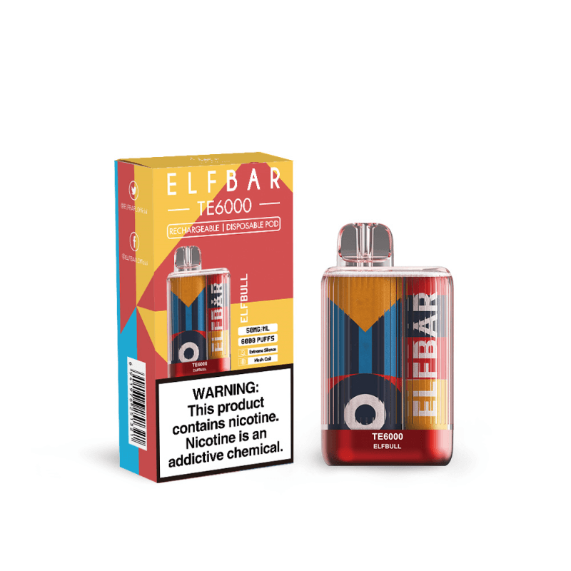 Elf Bar TE 6000 Elf Bull - Vape Monkey Abu Dhabi