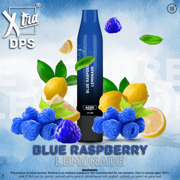 Blue Raspberry Lemonade DPS Kit 6000 by XTRA - Vape Monkey Abu Dhabi