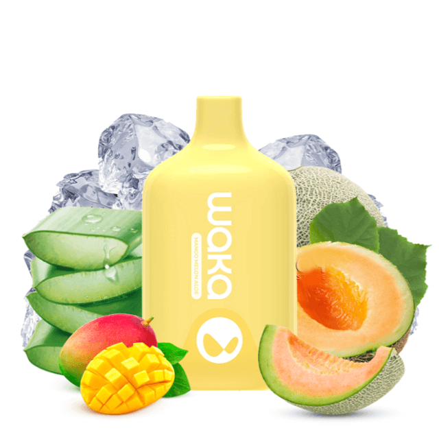 Waka Smash Mango Melon Aloe 5500 Puffs - Vape Monkey Abu Dhabi